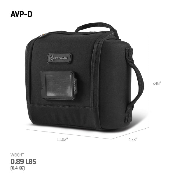Pelican | AVP-D Double Camera Lens Travel | ModPak AV Double Pouch ...